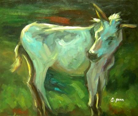 Býk - Ručně malavaný obraz | e-obrazy.cz