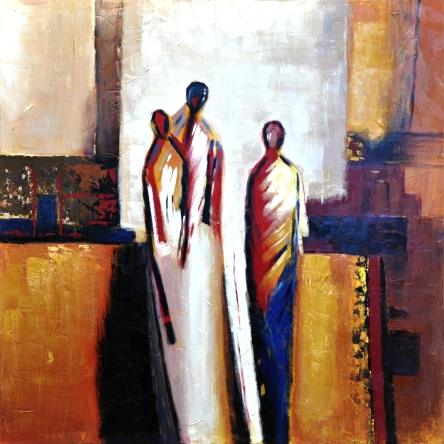 Postavy - Ručně malavaný obraz | e-obrazy.cz